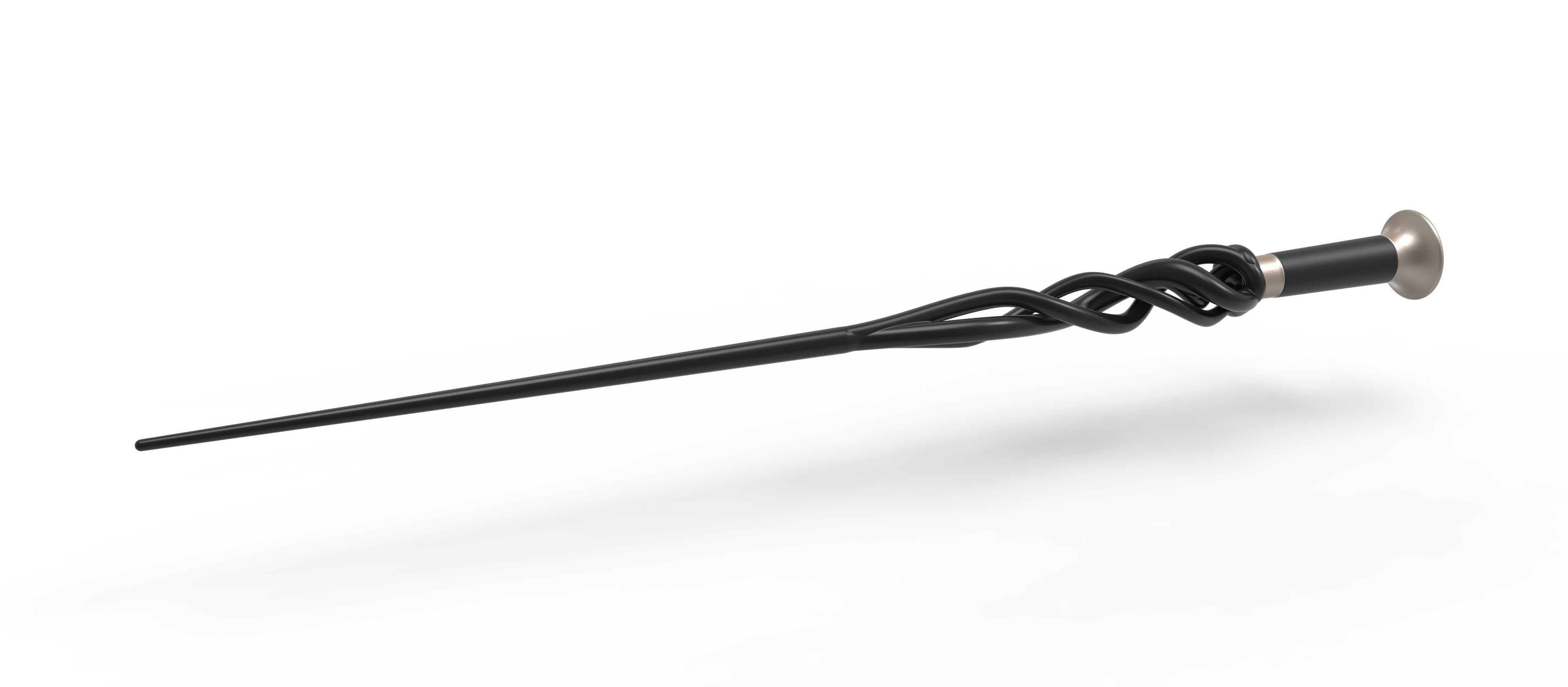 Original wand of Dumbledore from the movie Fantastic Beasts II 3D model ...