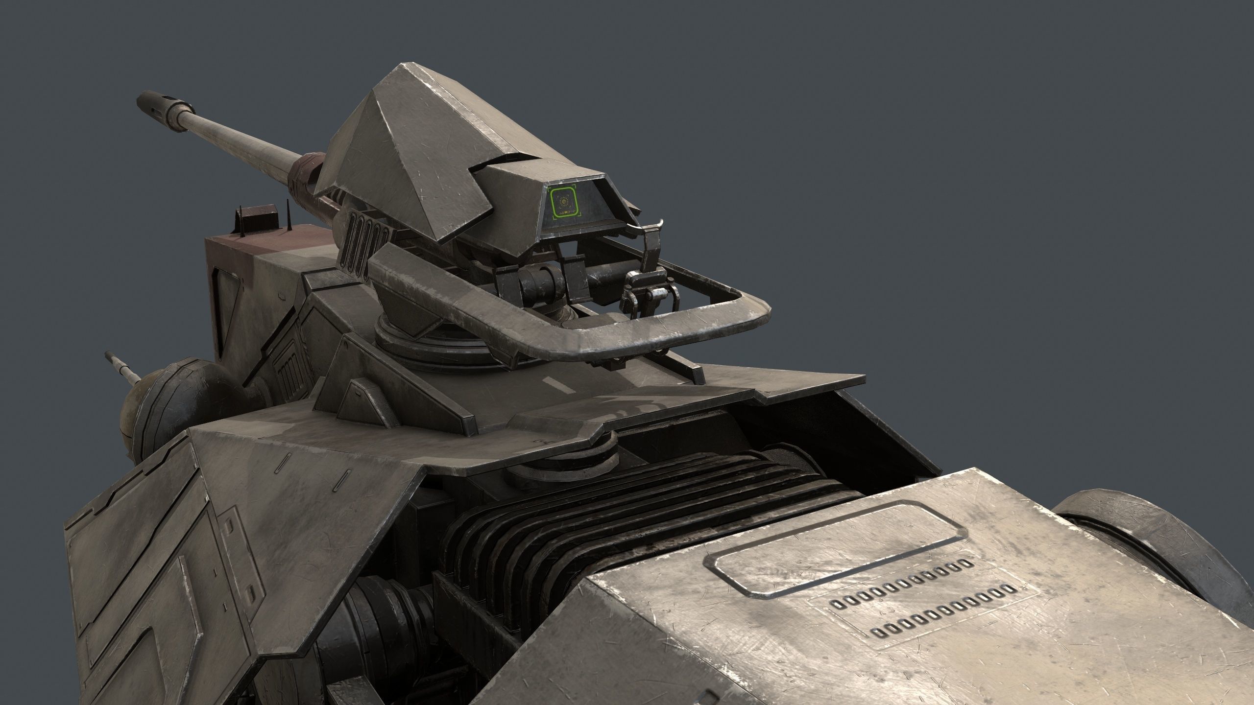 3D model Star Wars - AT-TE VR / AR / low-poly | CGTrader