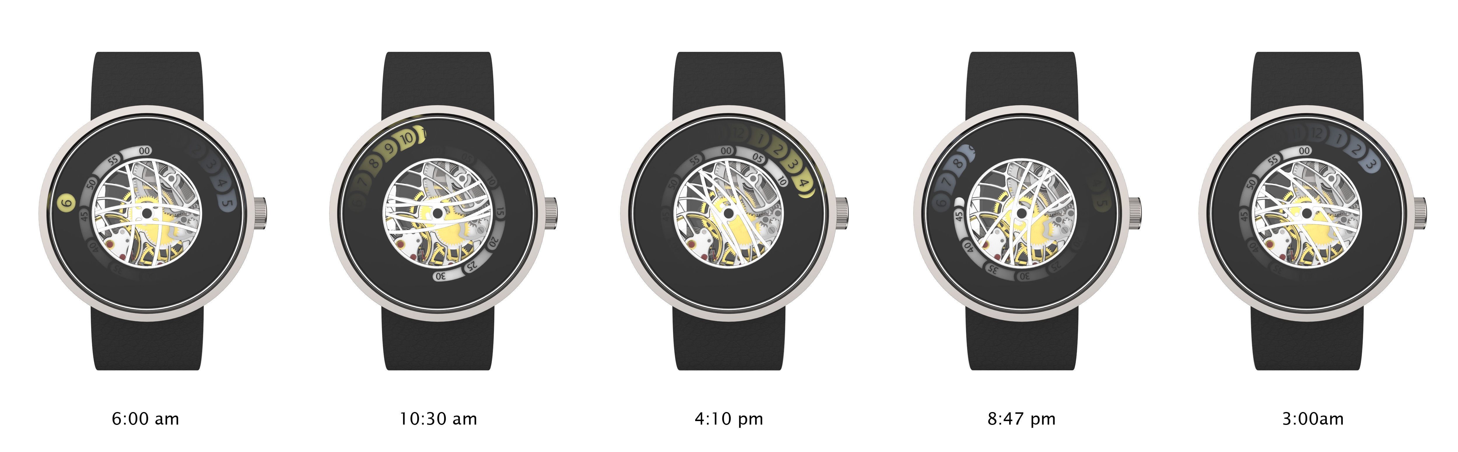 Woodchip Rise Watch free 3D model | CGTrader