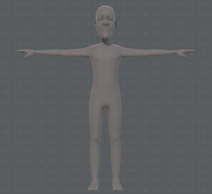 3D model Base mesh old man character V05 VR / AR / low-poly | CGTrader