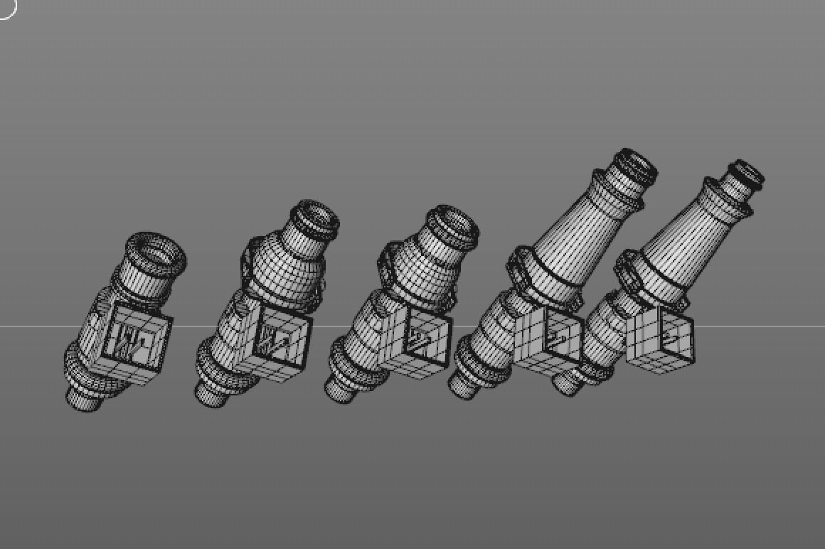 3D model Car Injectors VR / AR / low-poly | CGTrader