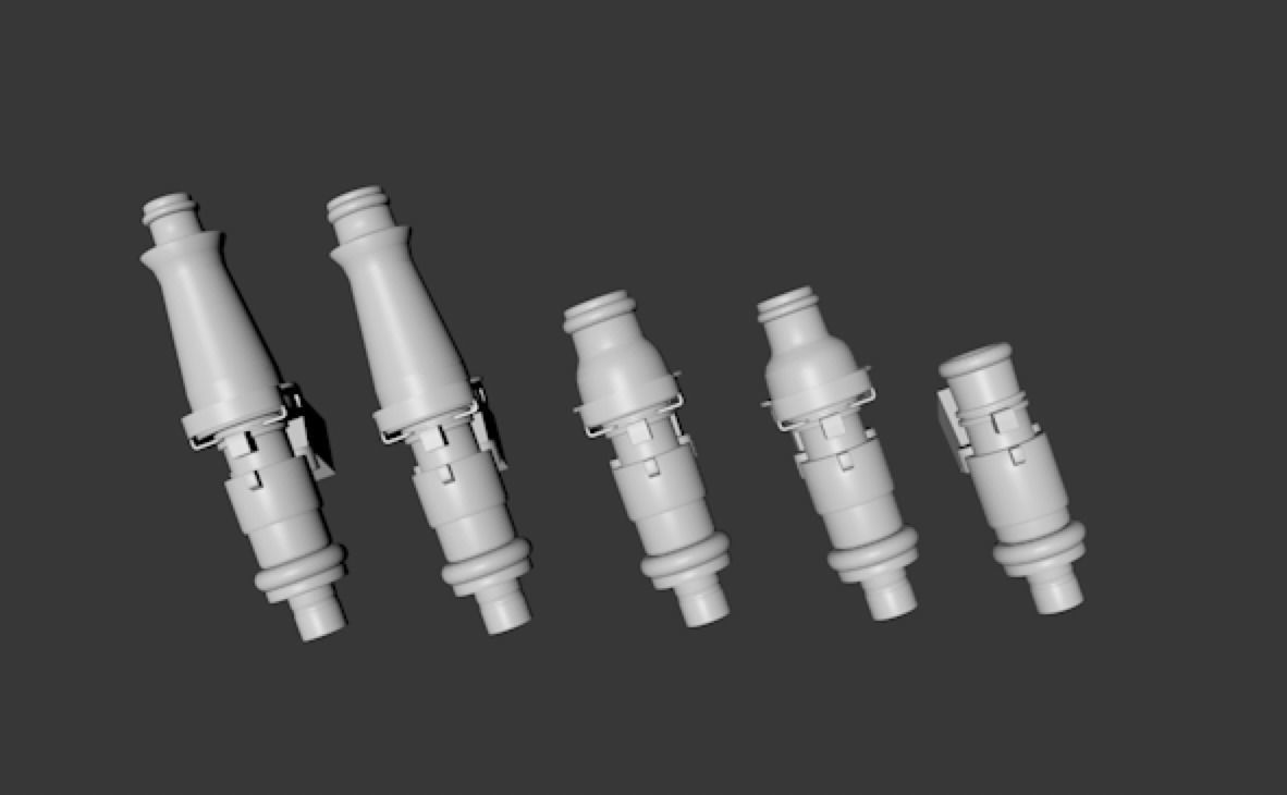 3D model Car Injectors VR / AR / low-poly | CGTrader