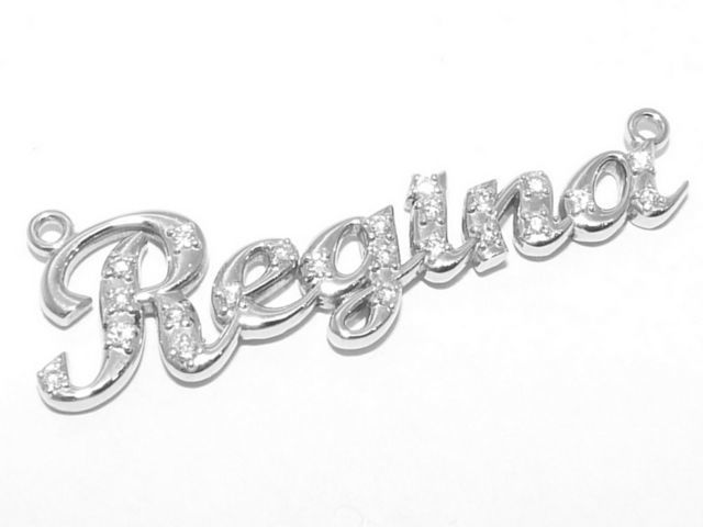 form of Regina name 3D model 3D printable | CGTrader