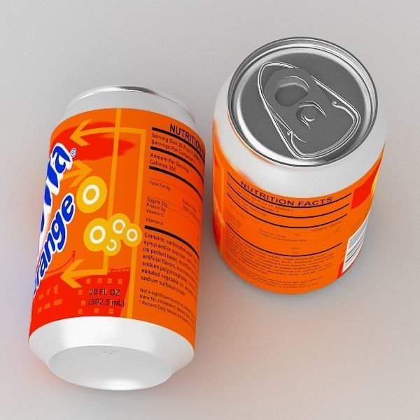 Cold Drink Cane 3D model | CGTrader