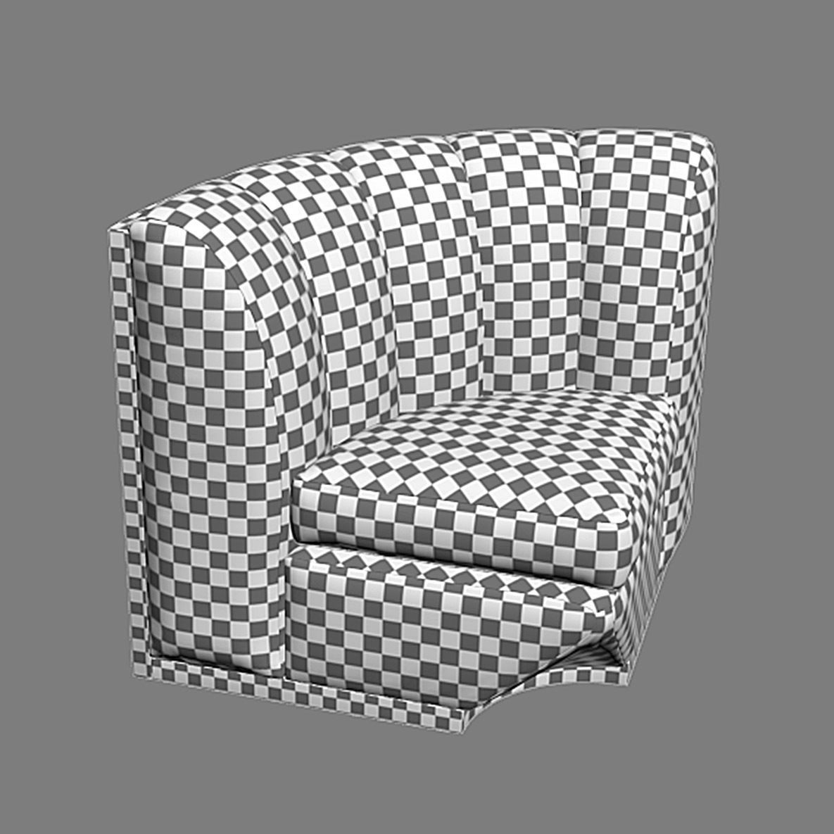 VIENNA Modular Banquet Seating 3D model | CGTrader