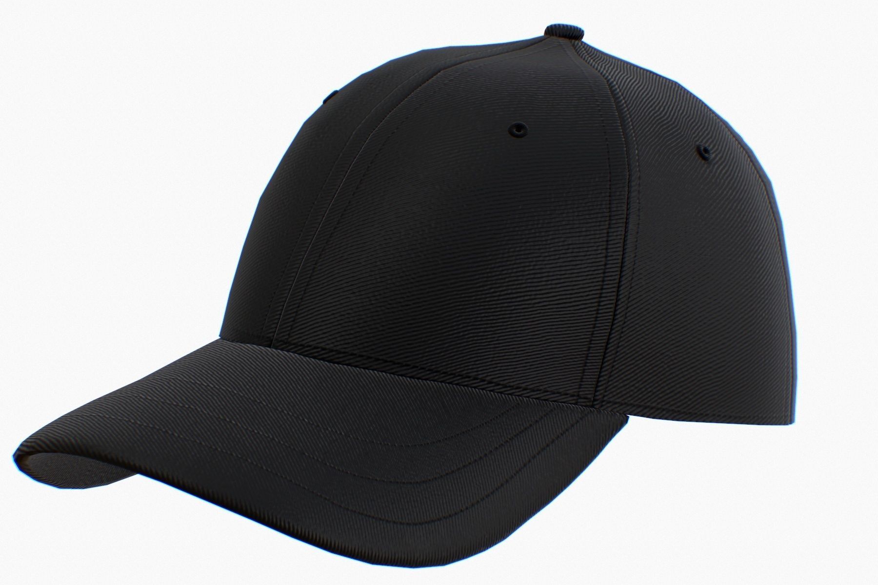 3D model Cap Fitted VR / AR / low-poly | CGTrader