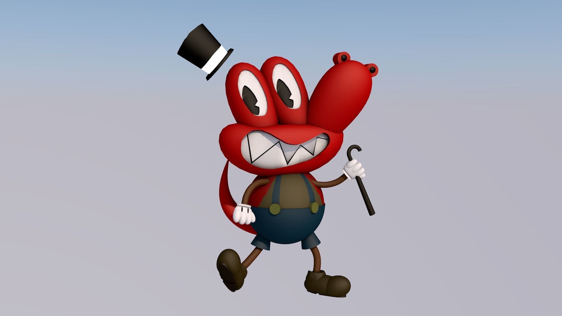 Club Mascot 3D model | CGTrader