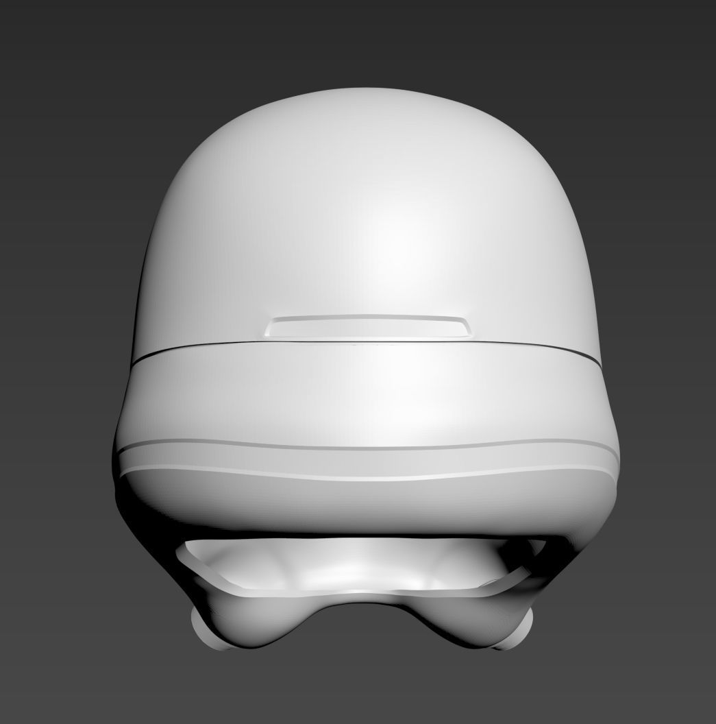 Star Wars TFA First Order SnowTrooper Flametrooper Helmet 3D model 3D ...