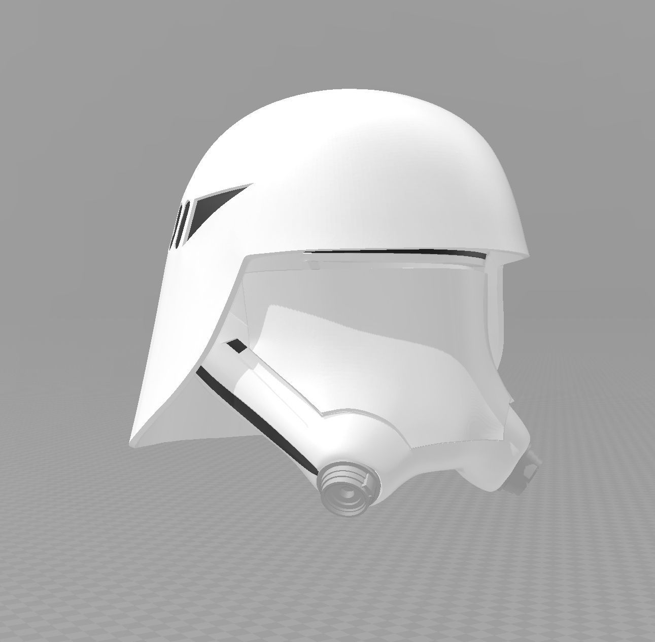 Star Wars TFA First Order SnowTrooper Flametrooper Helmet 3D model 3D ...