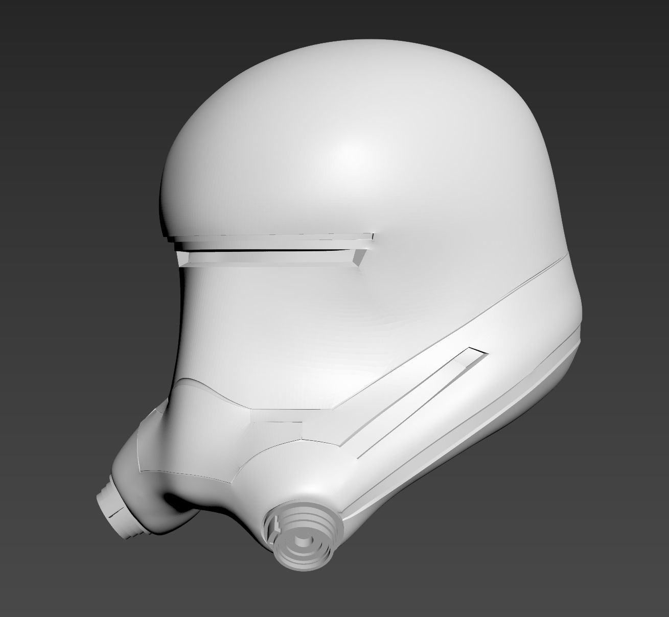 Star Wars TFA First Order SnowTrooper Flametrooper Helmet 3D model 3D ...