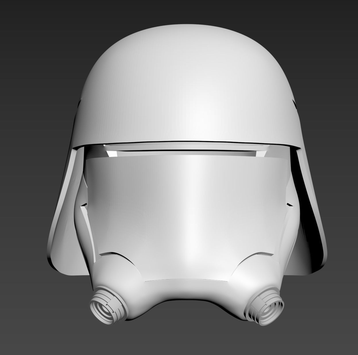 Star Wars TFA First Order SnowTrooper Flametrooper Helmet 3D model 3D ...