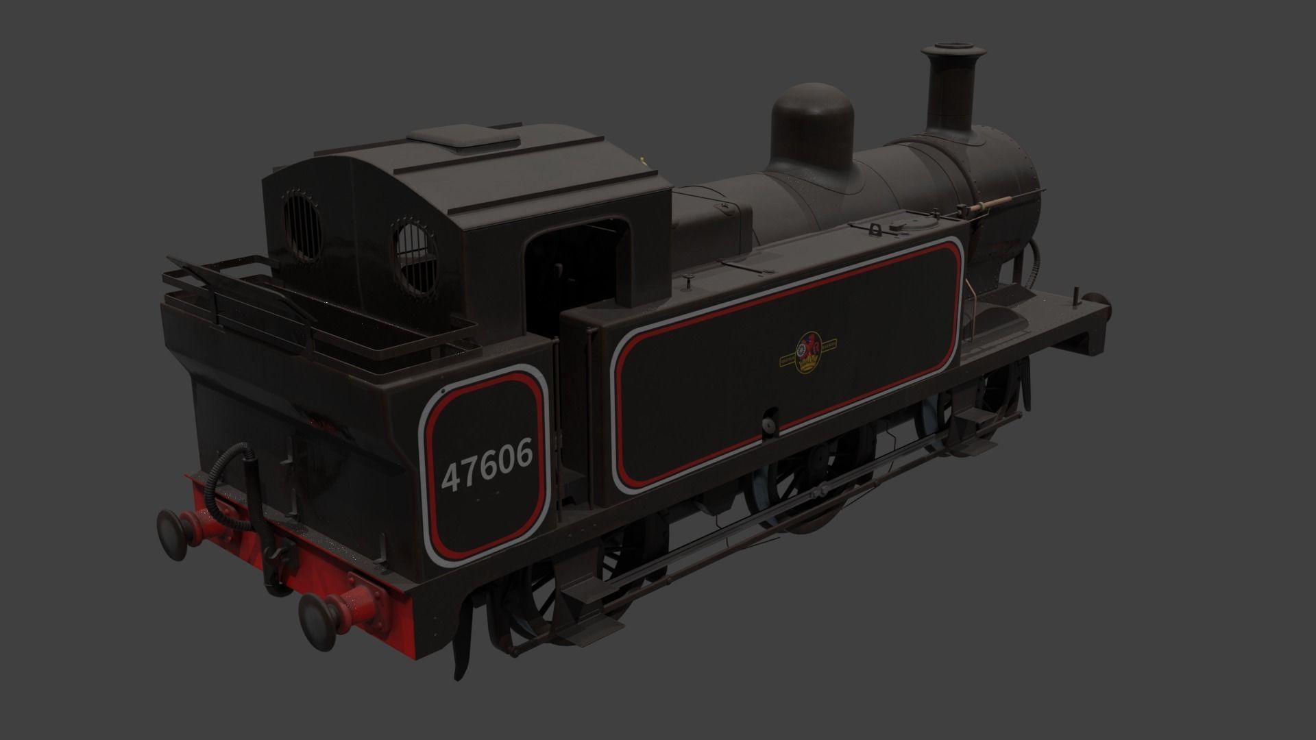 LMS Fowler Class Jinty 3D model | CGTrader