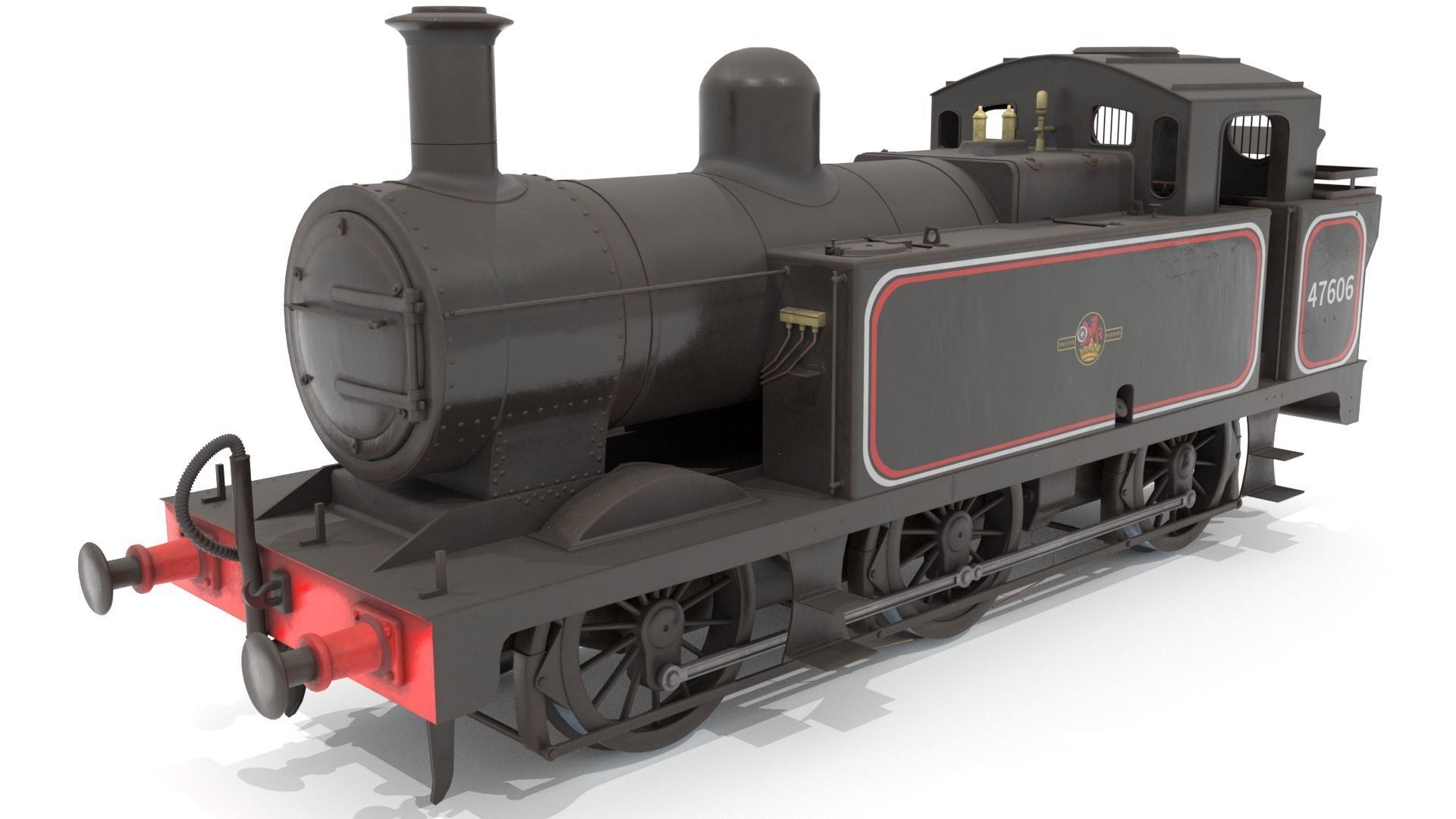 LMS Fowler Class Jinty 3D model | CGTrader