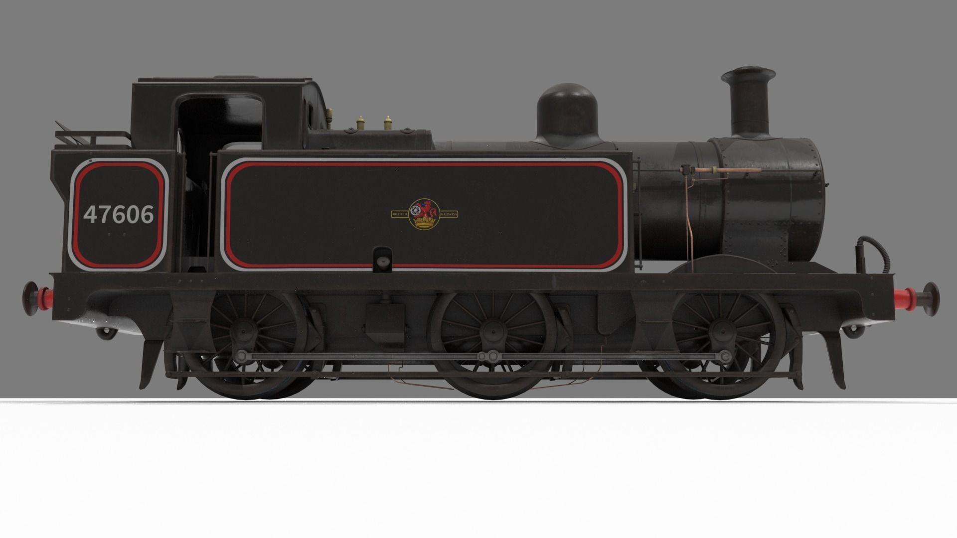 LMS Fowler Class Jinty 3D model | CGTrader
