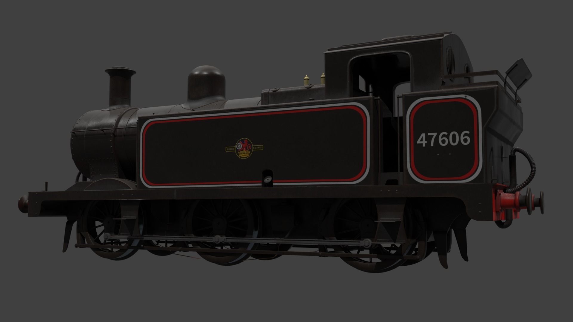 LMS Fowler Class Jinty 3D model | CGTrader