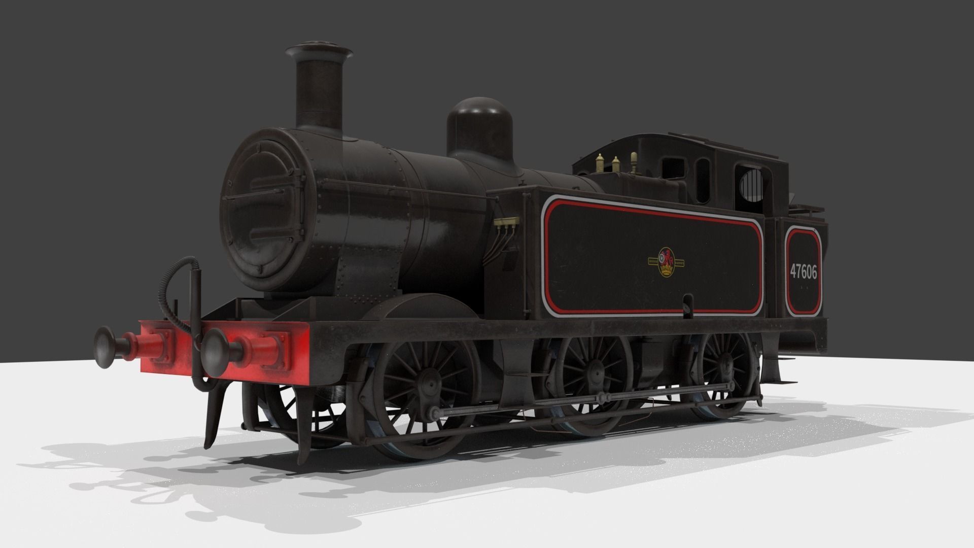 LMS Fowler Class Jinty 3D model | CGTrader