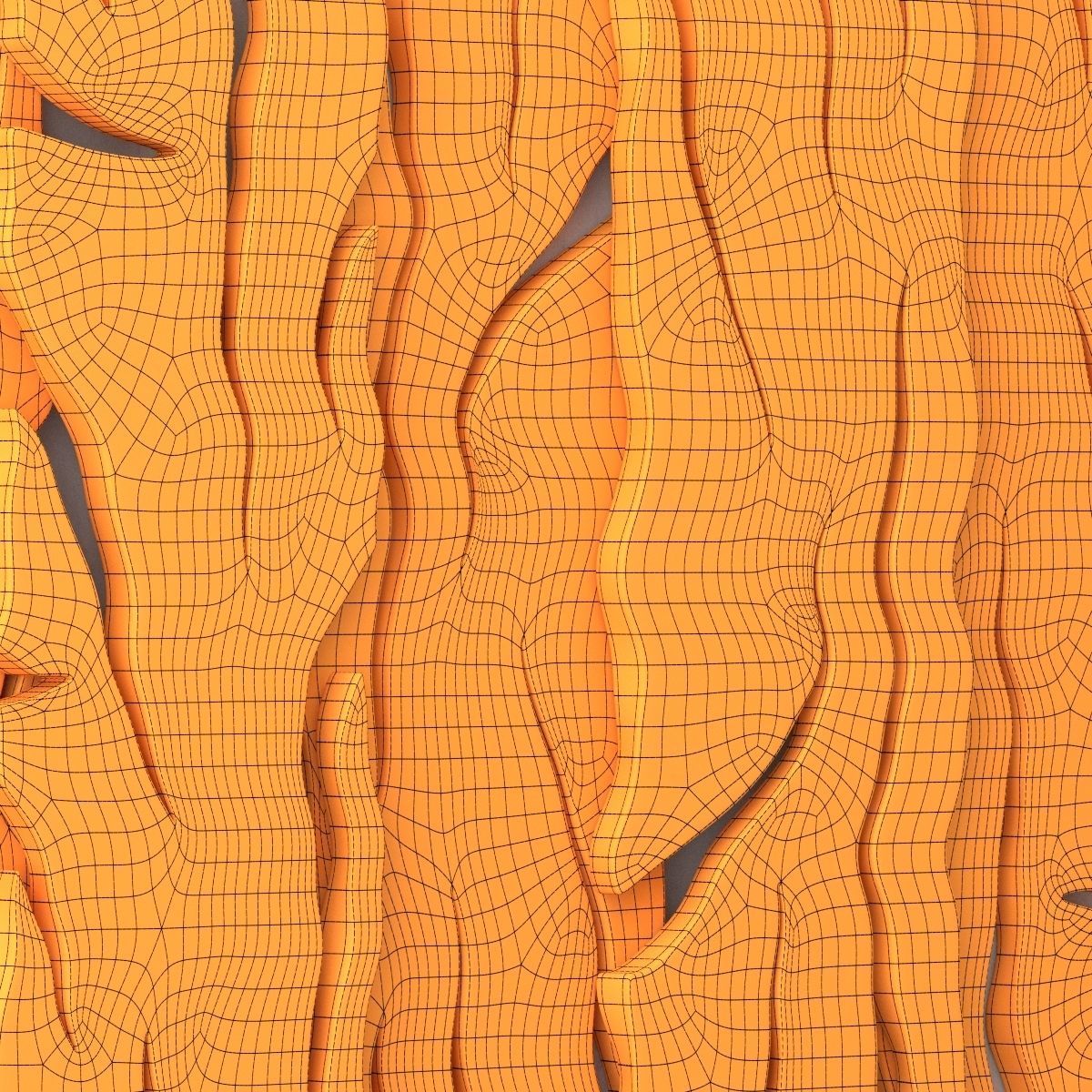 Wood slab decor 3D model | CGTrader