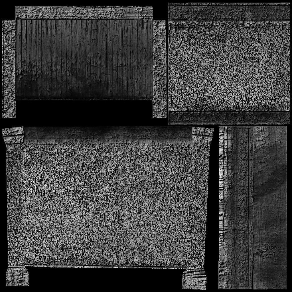 Low Poly Game Ready Modular Wall Pack free VR / AR / low-poly 3D model ...