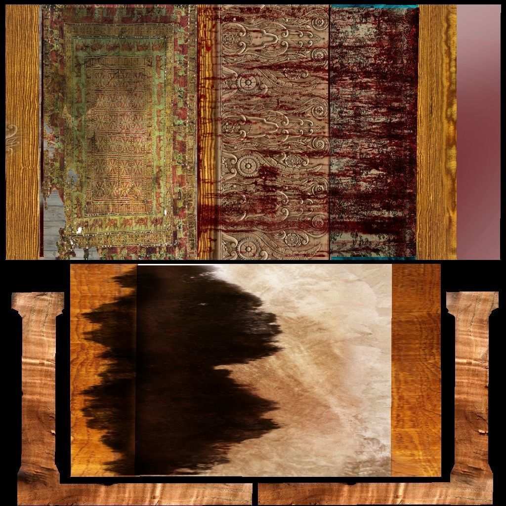 Low Poly Game Ready Modular Wall Pack free VR / AR / low-poly 3D model ...