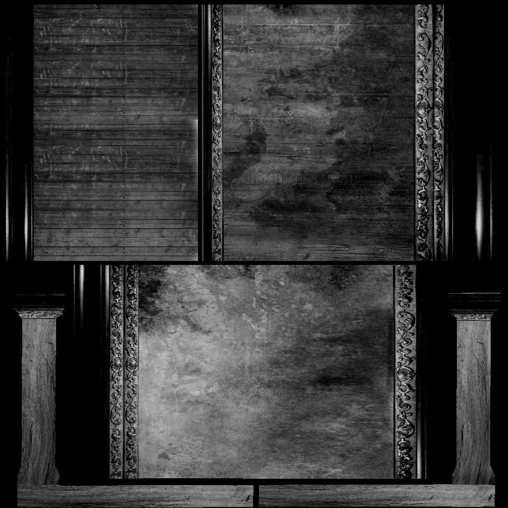 Low Poly Game Ready Modular Wall Pack free VR / AR / low-poly 3D model ...