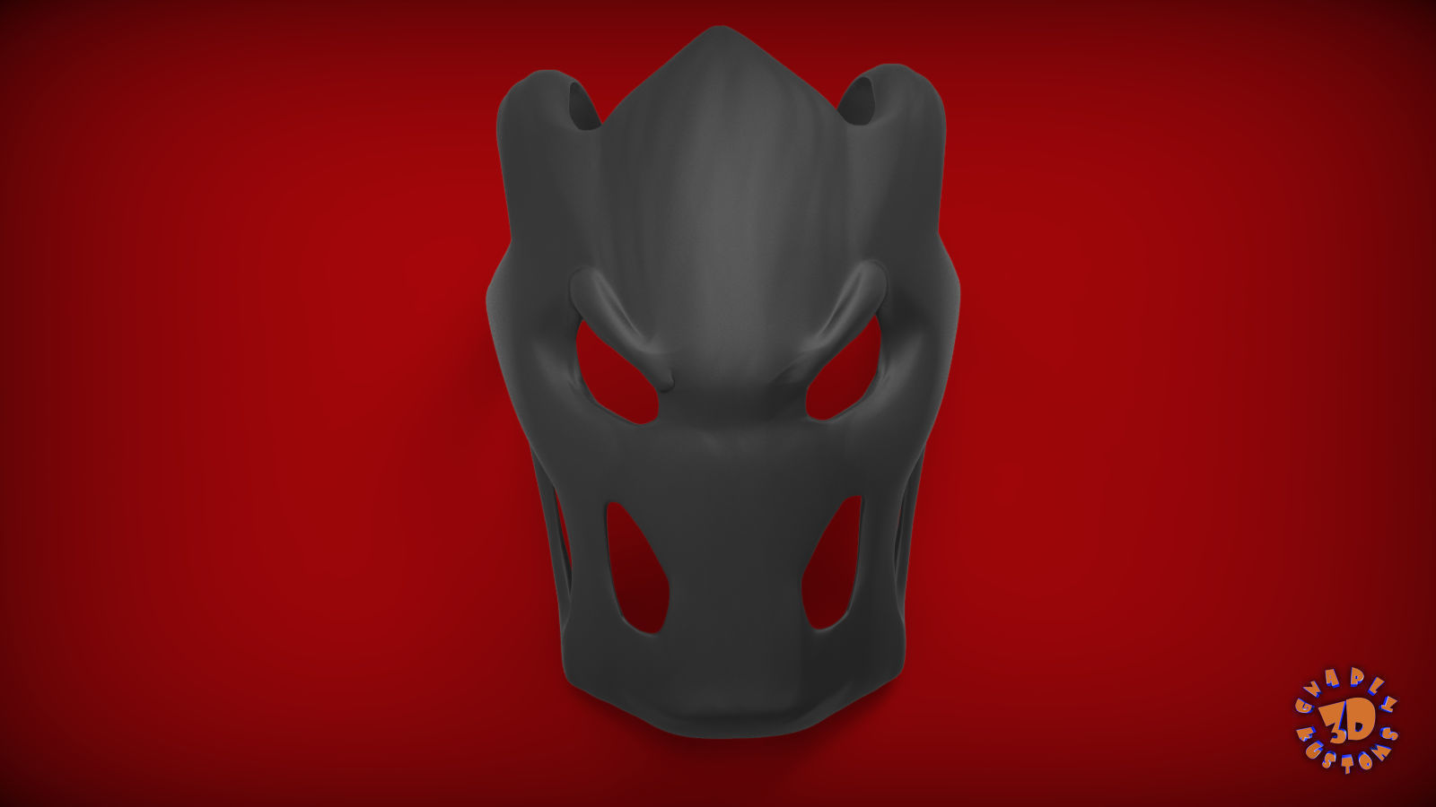 SplatterHouse - Terror Mask 3D model 3D printable | CGTrader