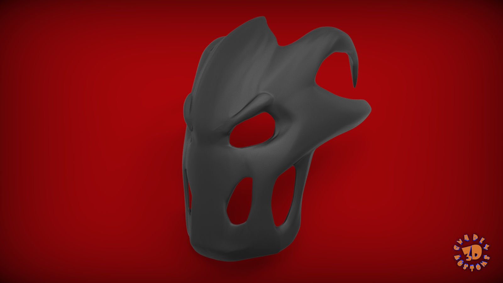 SplatterHouse - Terror Mask 3D model 3D printable | CGTrader