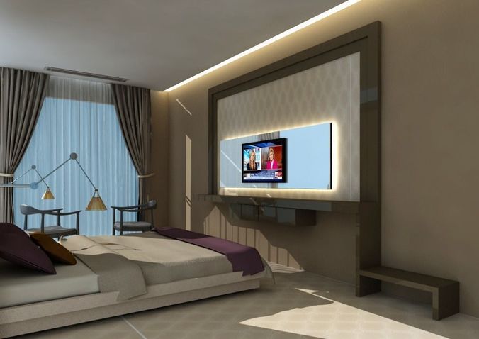 hotel room 3D model | CGTrader