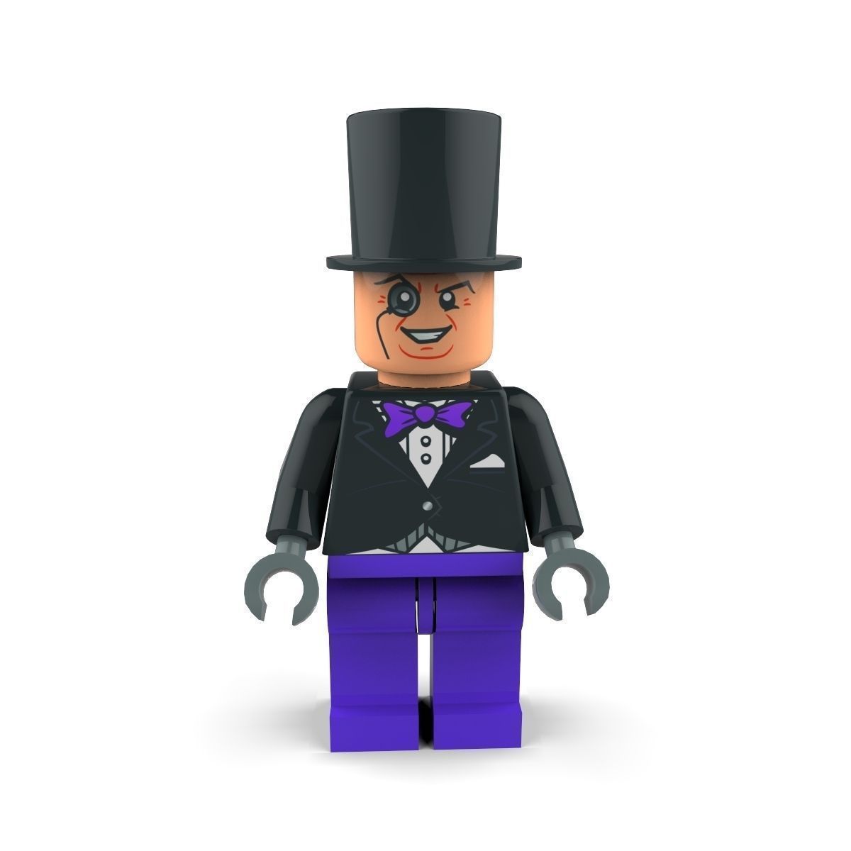 Movie Characters Brick Minifigures - DC Comics 3D Model Collection ...