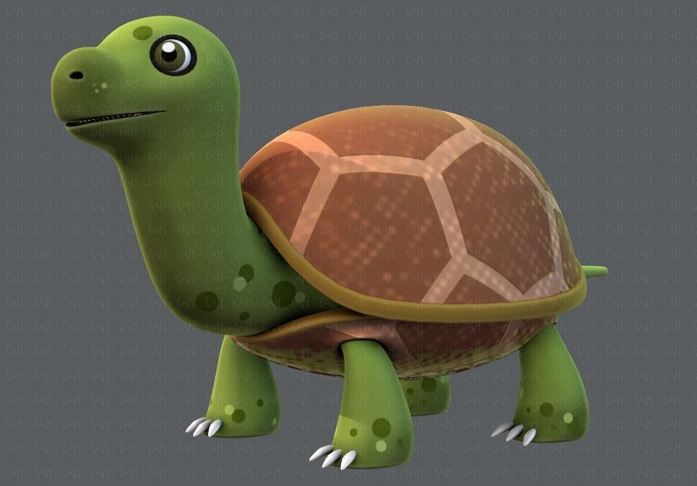 3D model Turtle V01 VR / AR / low-poly | CGTrader