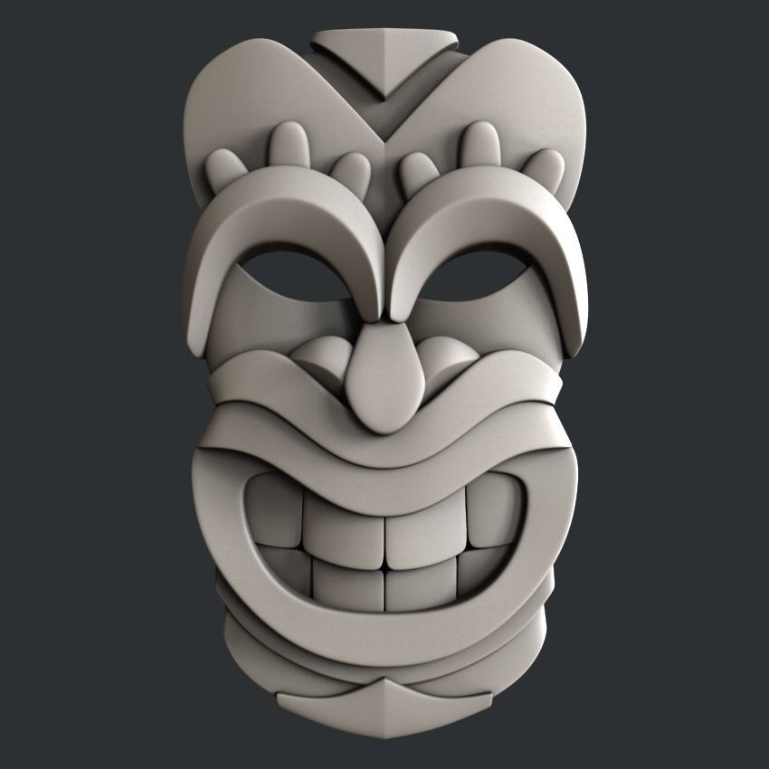 3d STL models for CNC or 3d printer set totem 3D model 3D printable ...