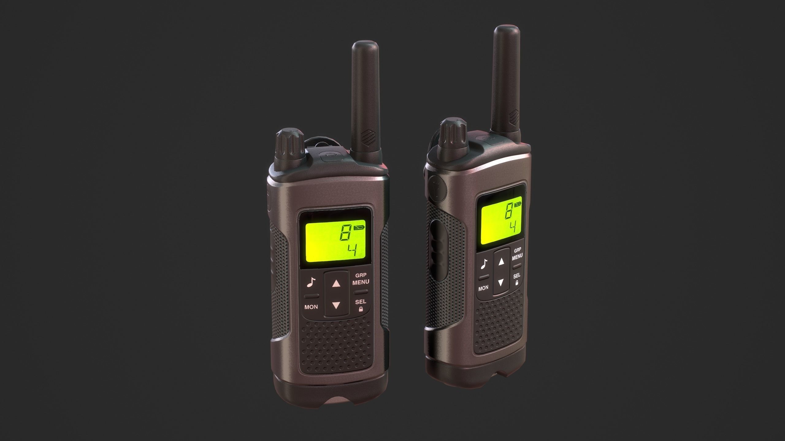 3D model Walkie Talkie VR / AR / low-poly | CGTrader