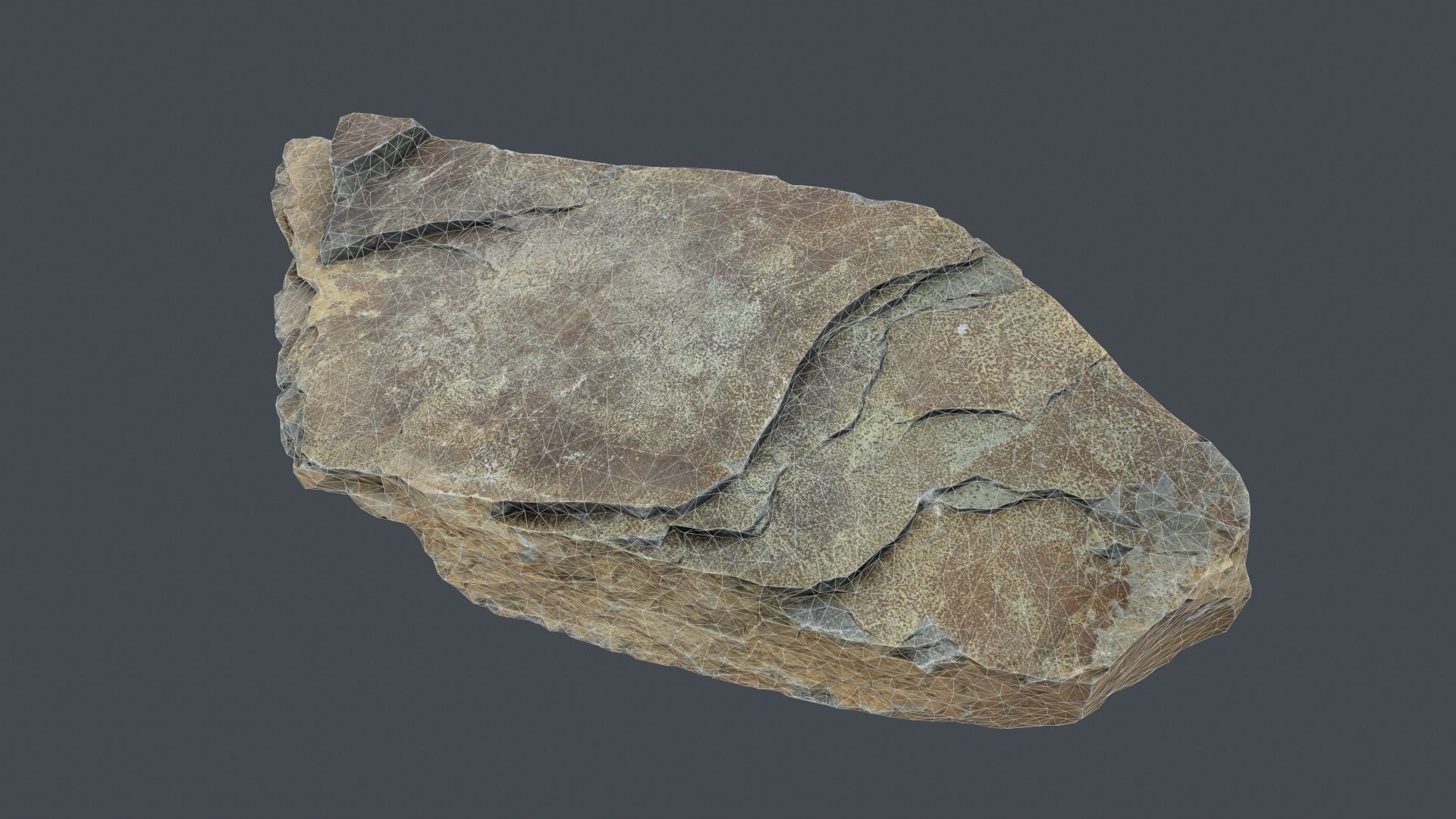3D model Stone Andesite a4 VR / AR / low-poly | CGTrader