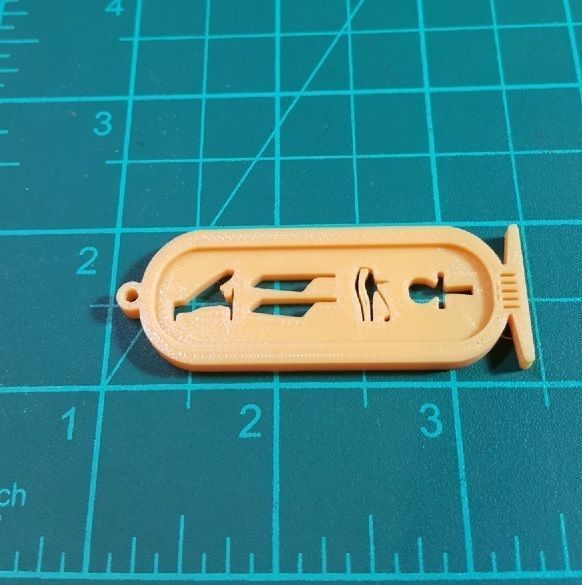 ANCIENT EGYPTIAN KEY CHAIN free 3D model 3D printable | CGTrader