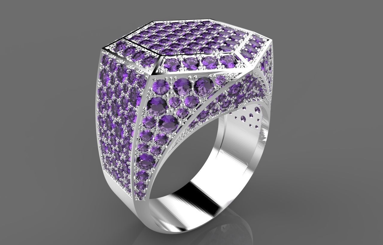 RNG GOLD DIAMOND 3D Model 3D printable STL - CGTrader.com