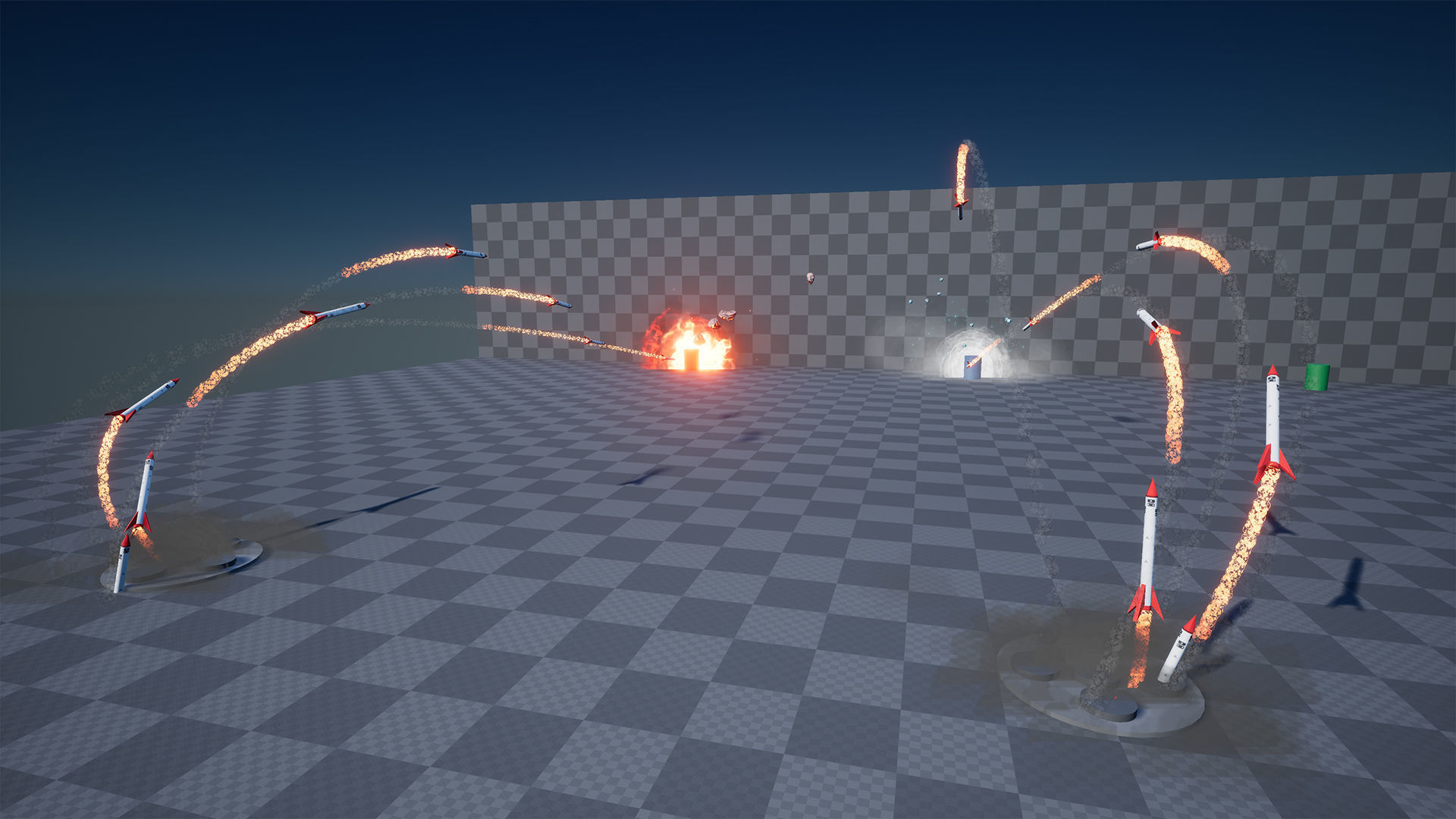 3D model Explosion Pack 1 - Nature Elements - Unreal Engine 4 VR / AR ...