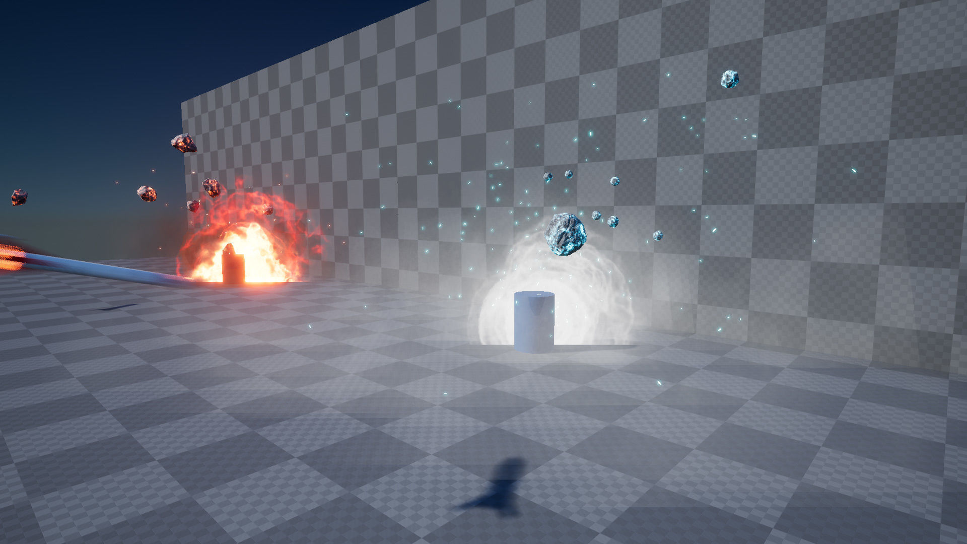 3D model Explosion Pack 1 - Nature Elements - Unreal Engine 4 VR / AR ...