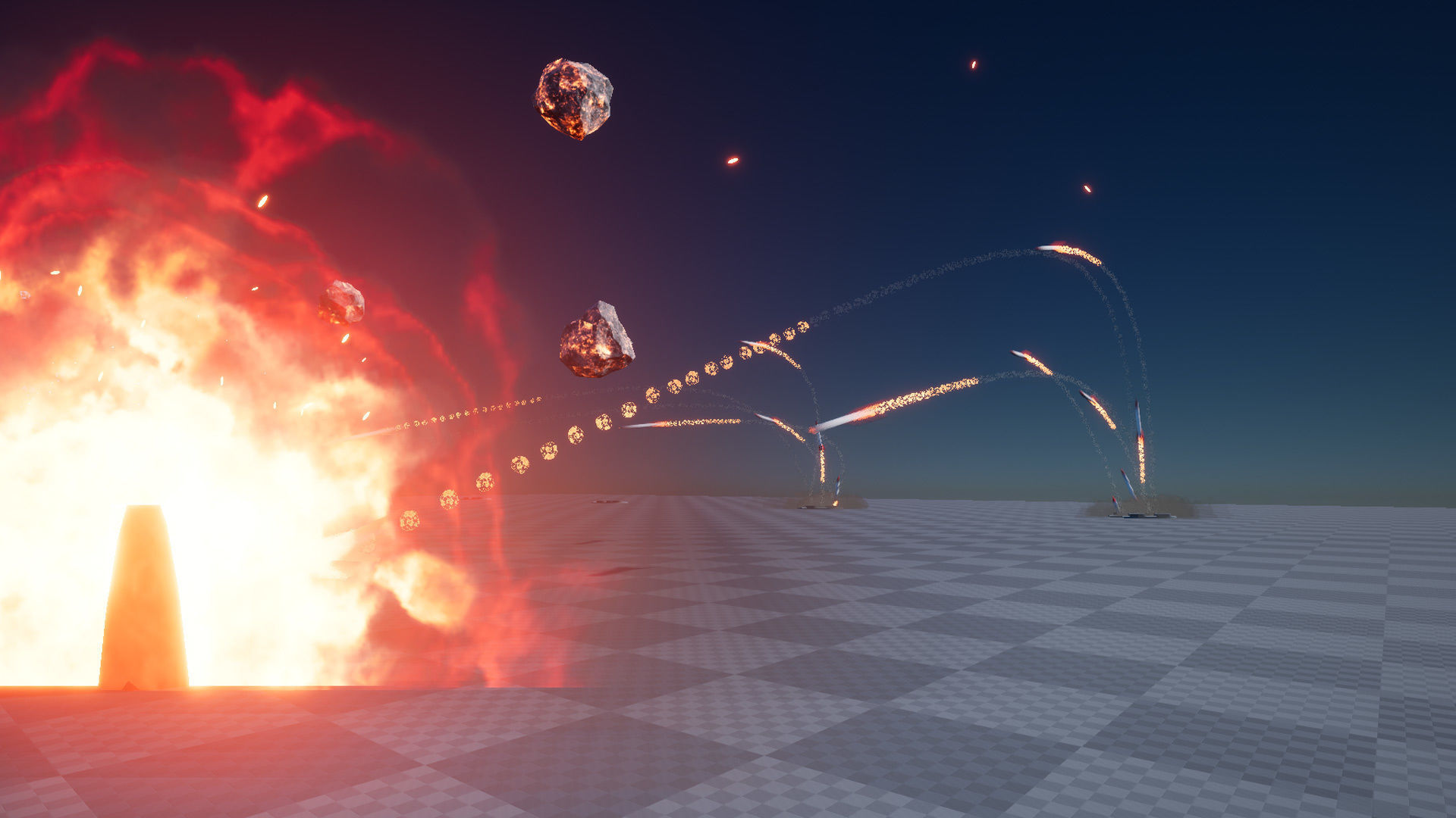 3D model Explosion Pack 1 - Nature Elements - Unreal Engine 4 VR / AR ...