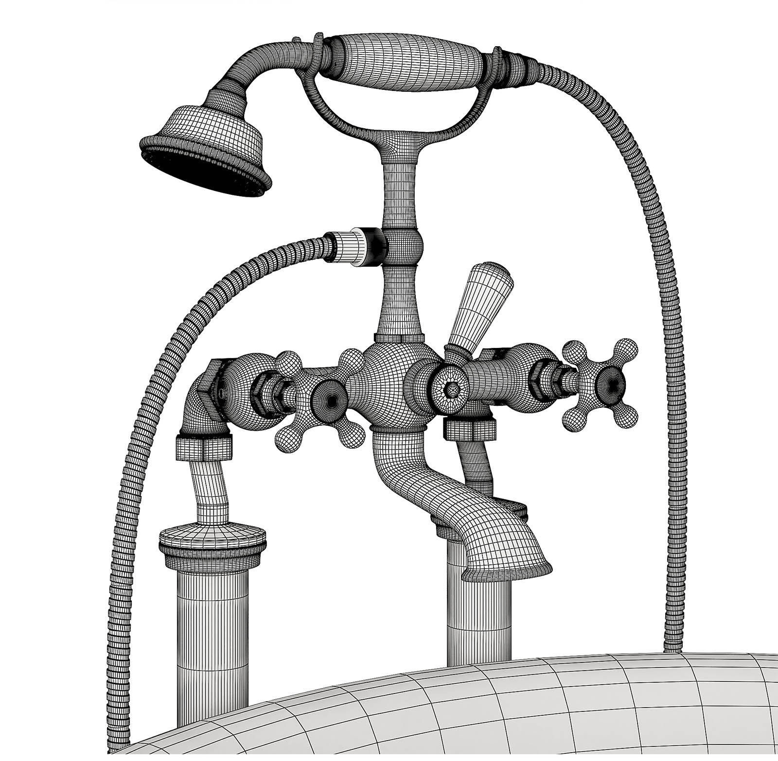 Devon Devon Regina Bath 3D model | CGTrader