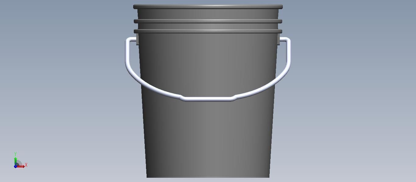 Five-Gallon Bucket free 3D model | CGTrader
