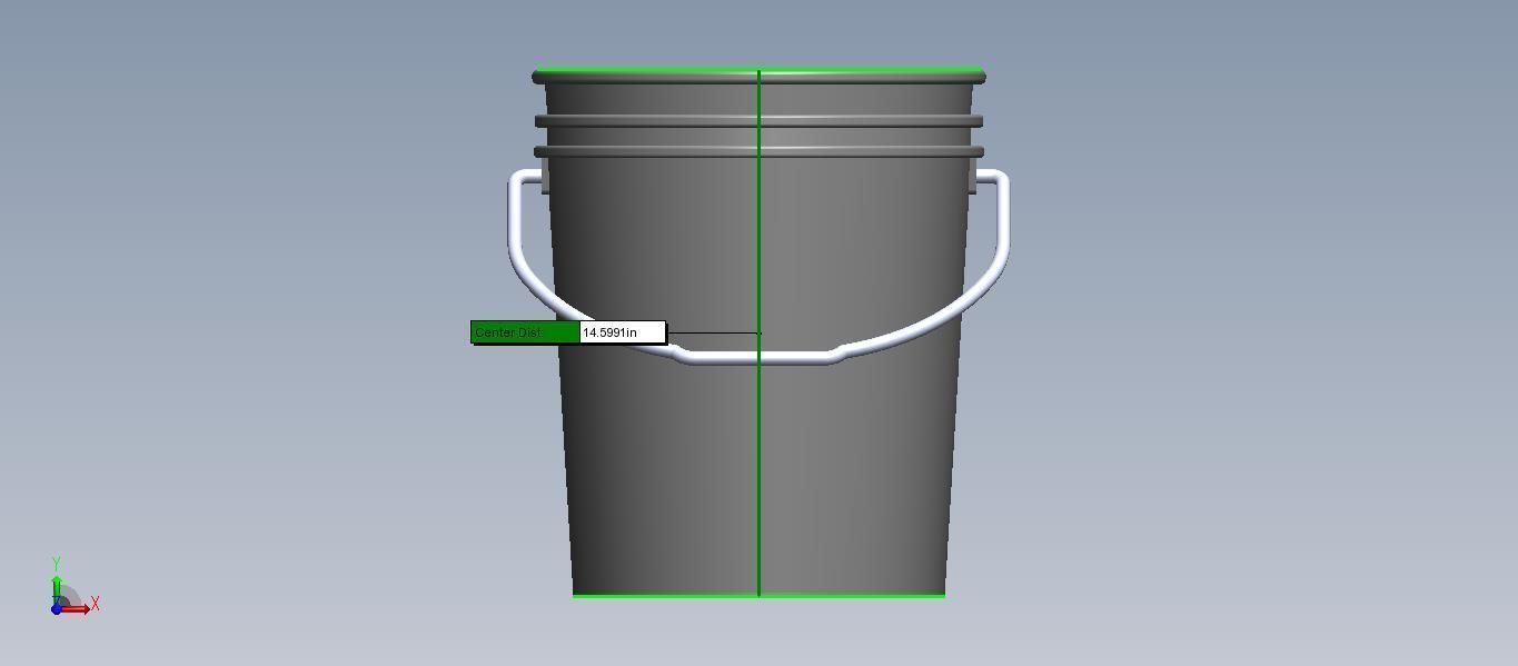 Five-Gallon Bucket free 3D model | CGTrader