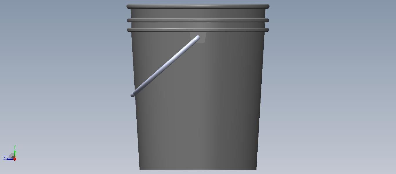 Five-Gallon Bucket free 3D model | CGTrader