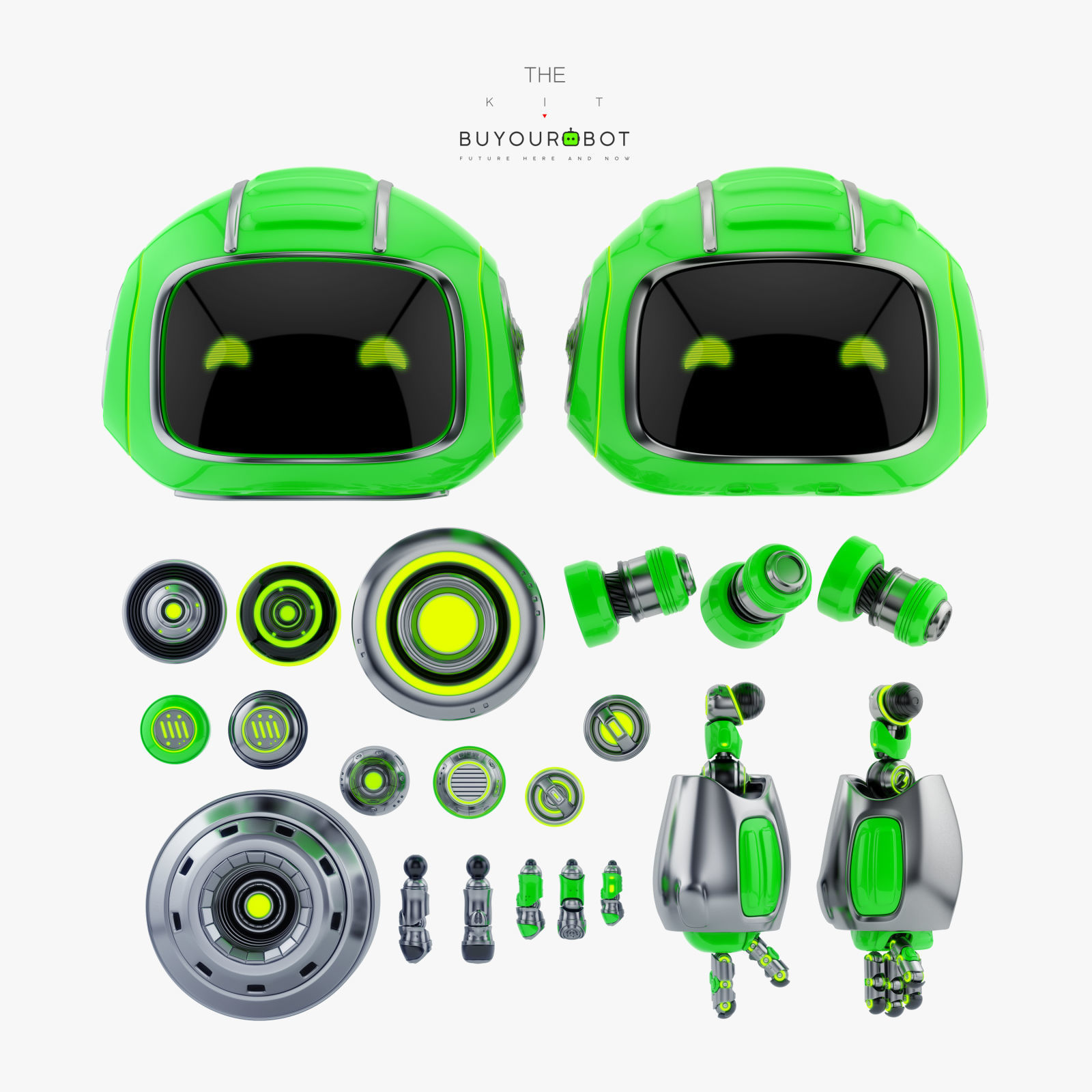 Green Aerial CUTAN 3D model | CGTrader