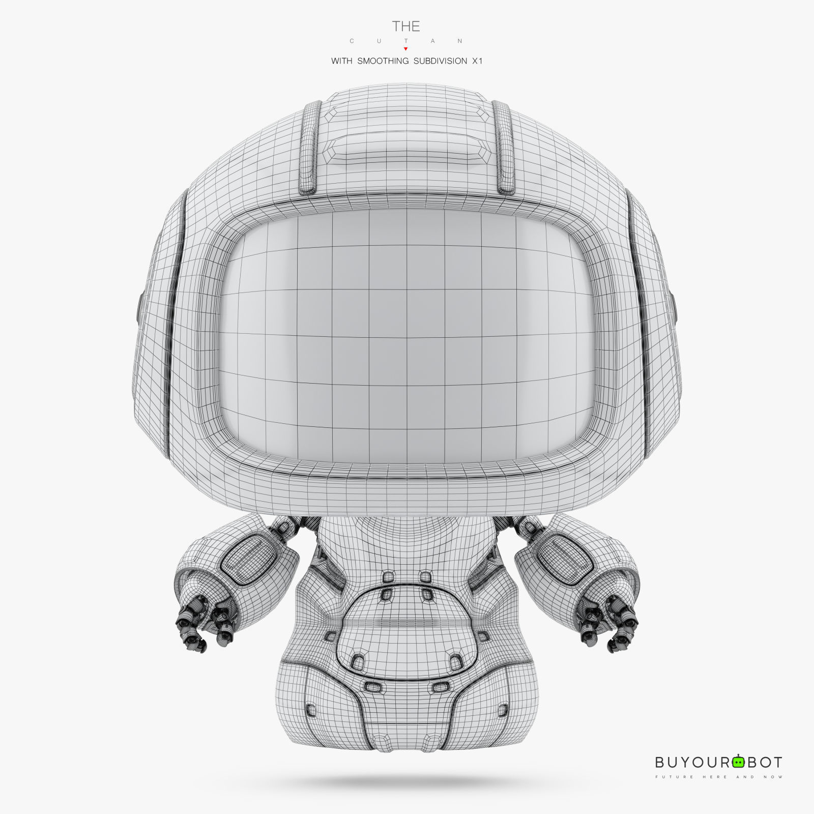 Green Aerial CUTAN 3D model | CGTrader