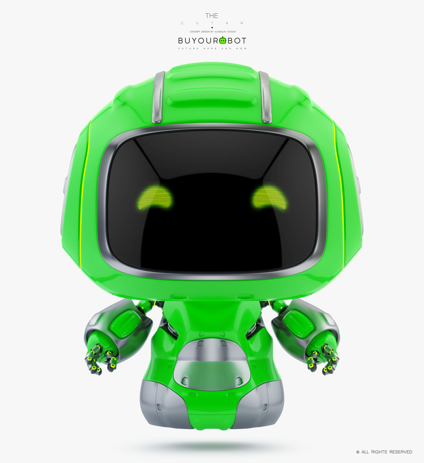 Green Aerial CUTAN 3D model | CGTrader