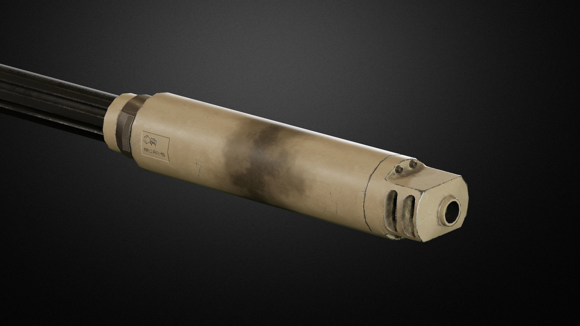3D model M82 Barrett VR / AR / low-poly rigged | CGTrader