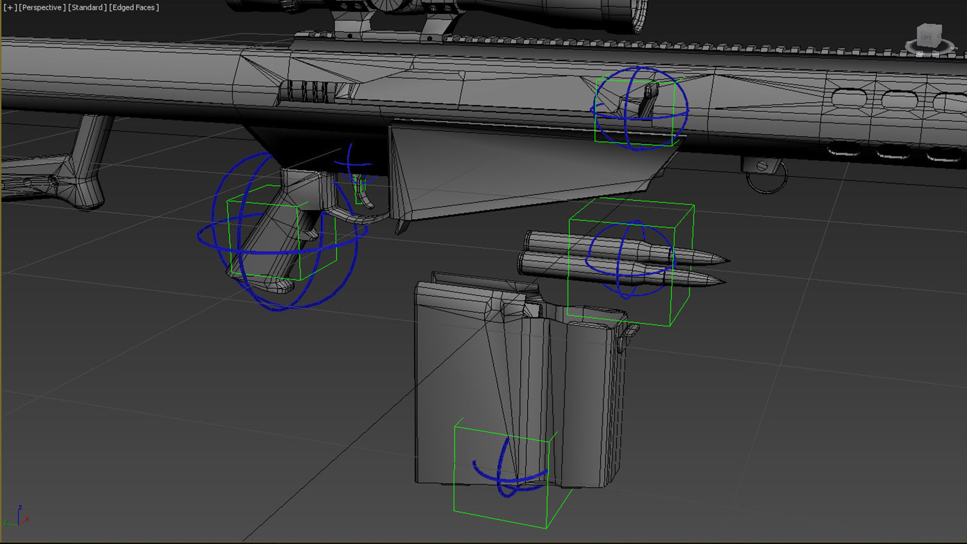3D model M82 Barrett VR / AR / low-poly rigged | CGTrader