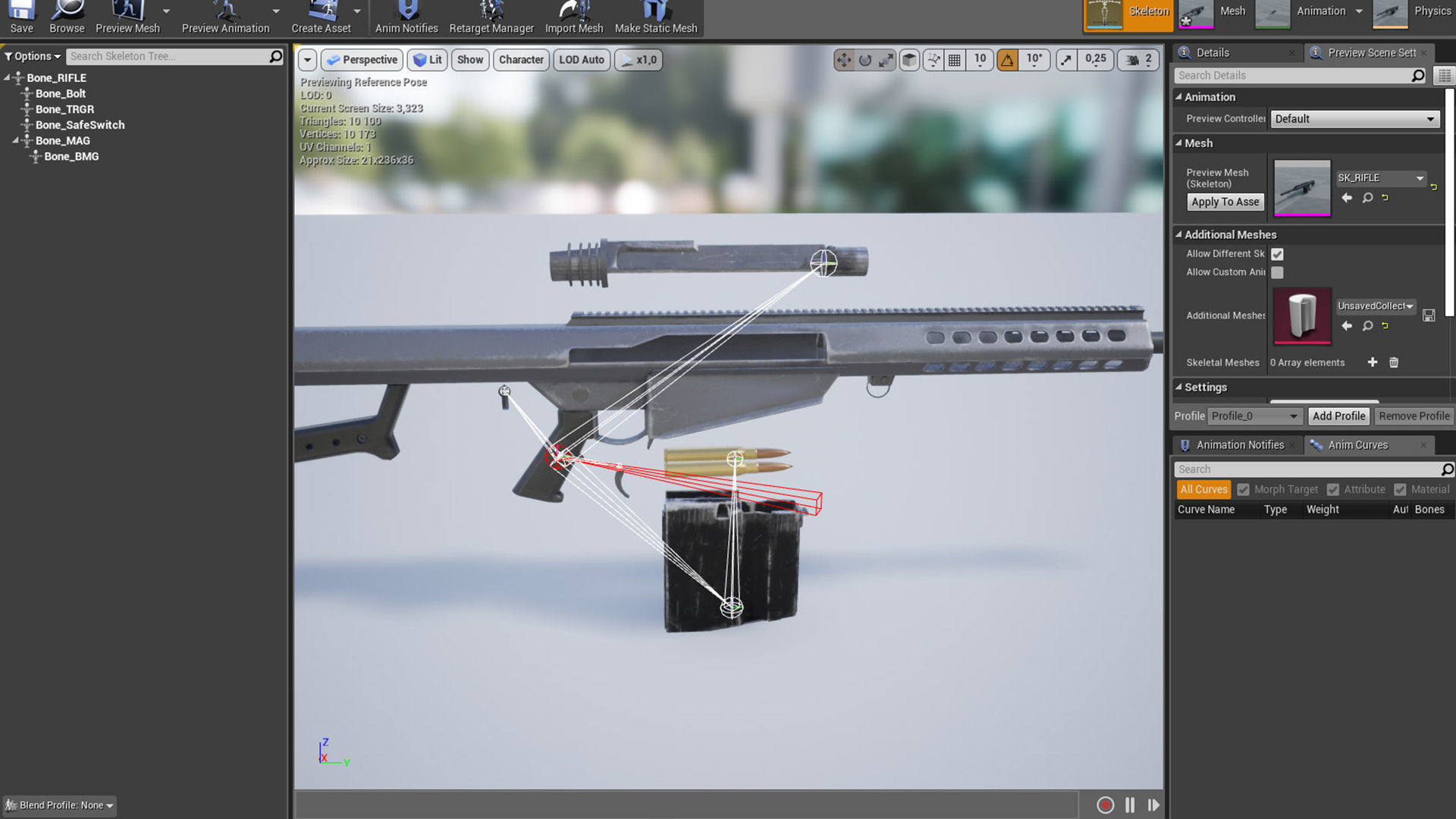 3D model M82 Barrett VR / AR / low-poly rigged | CGTrader