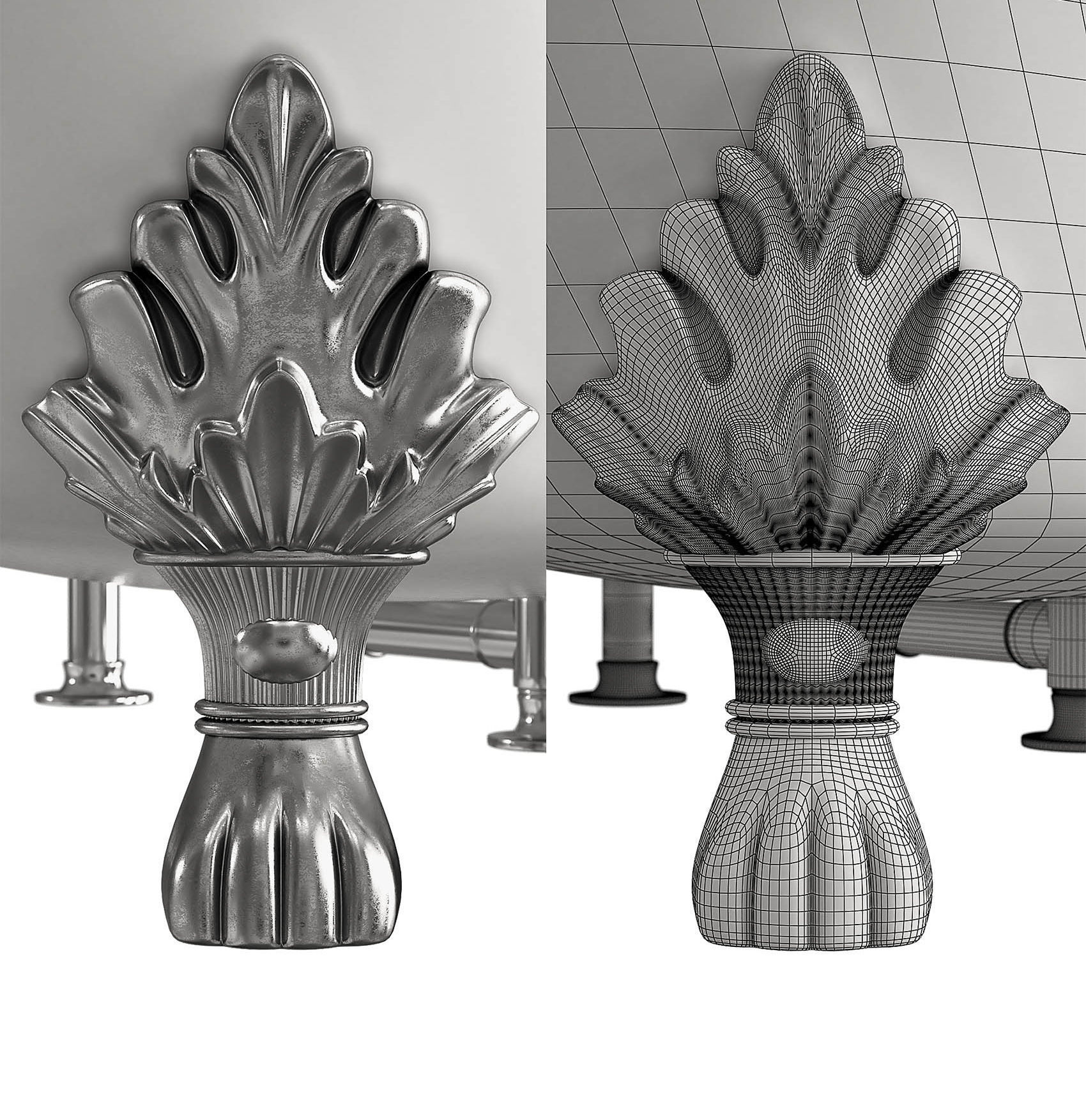 Devon Devon Cherie Bath 3D model | CGTrader