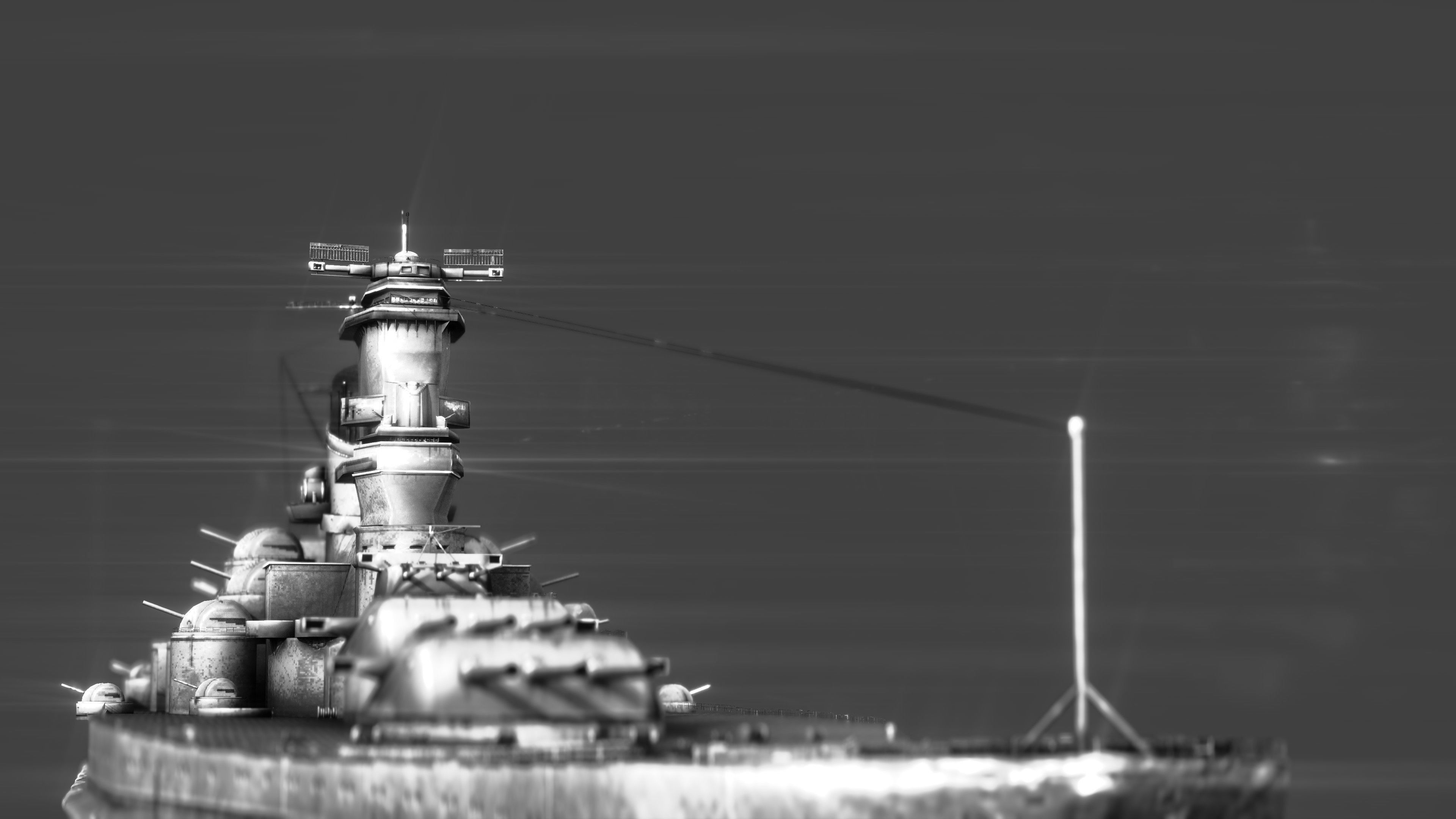 Japanese battleship Musashi 3D model | CGTrader