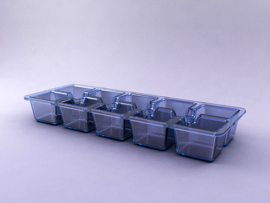 Ice tray design free 3D model | CGTrader